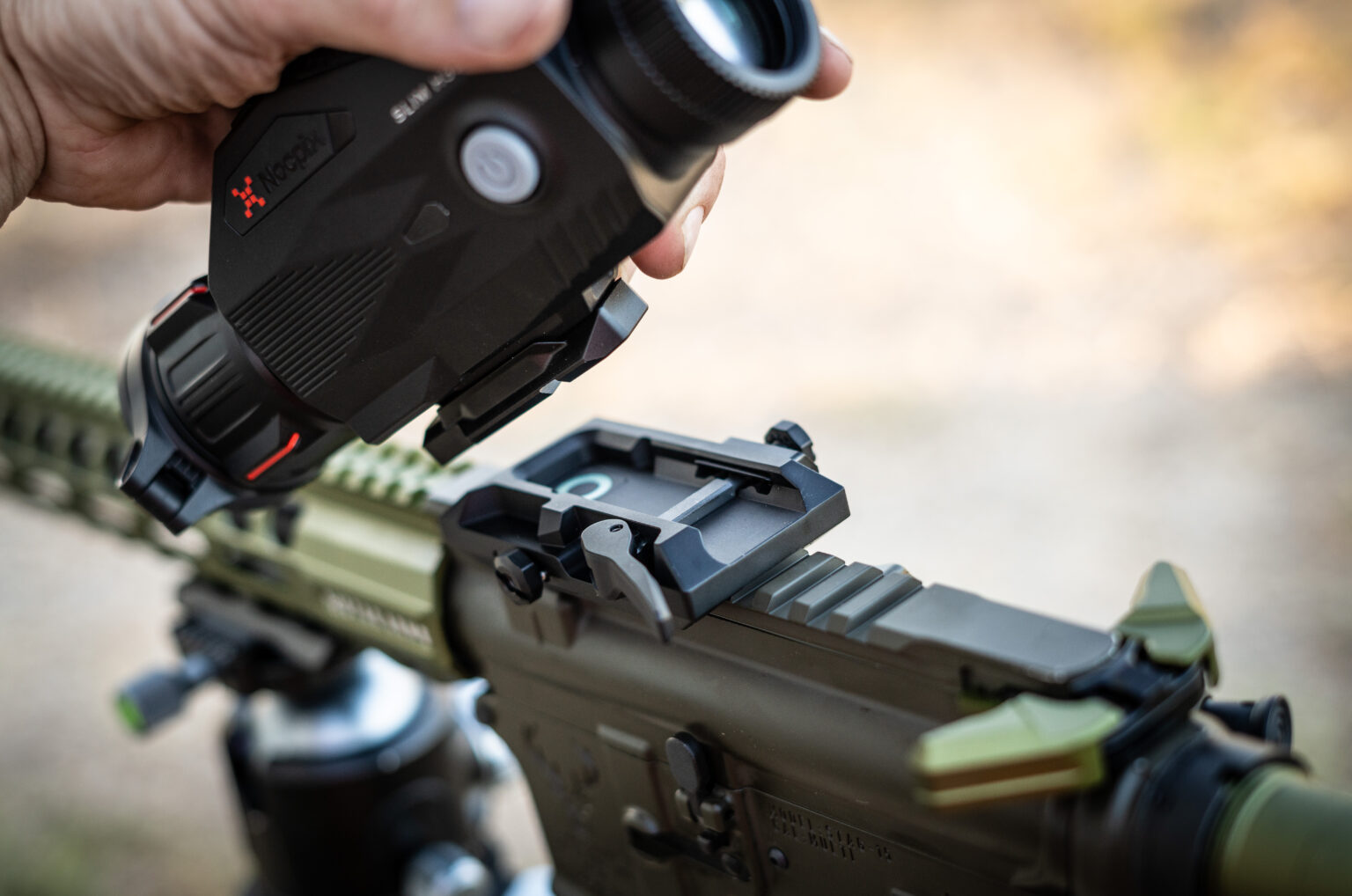 Nocpix - Slim - H35 - 2x Magnification - 640 Resolution Thermal Scope ...