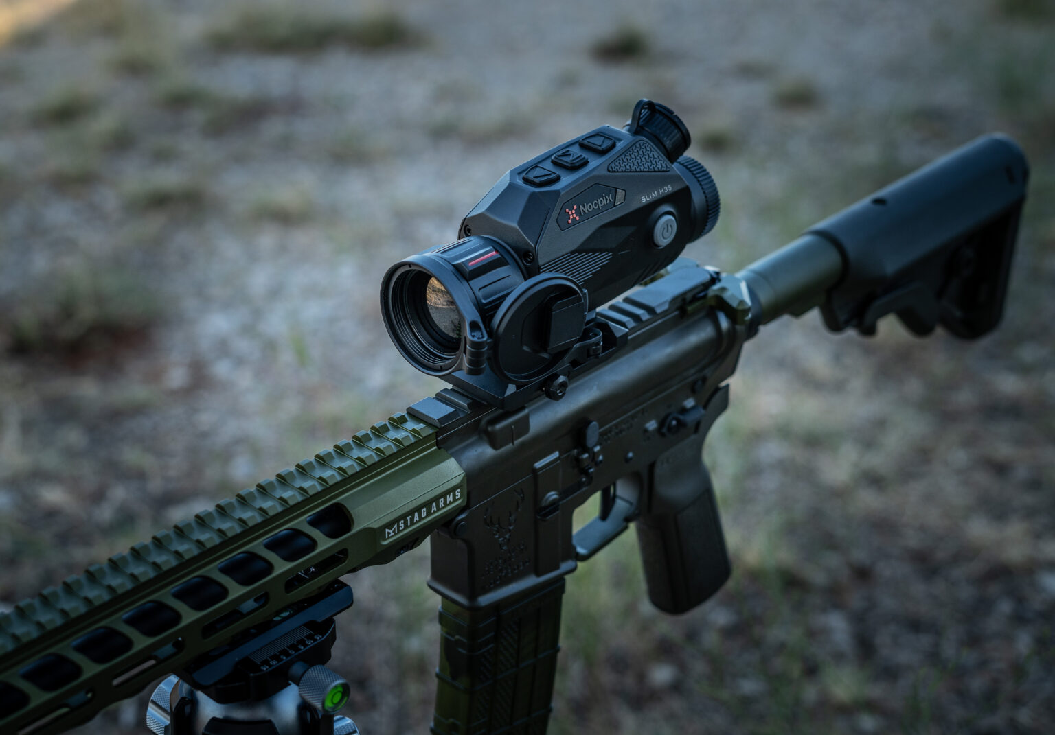 Nocpix - Slim - H35 - 2x Magnification - 640 Resolution Thermal Scope ...