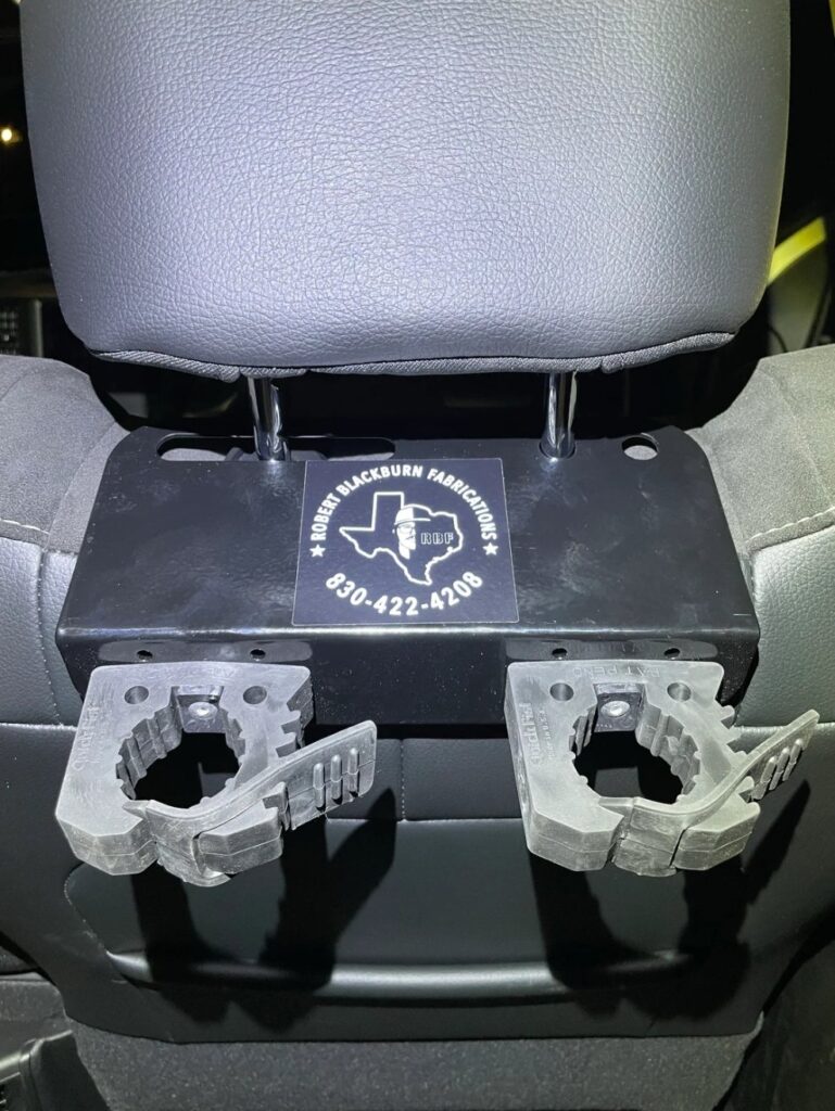 Universal Headrest Weapon Mount - North Texas Piggin Products