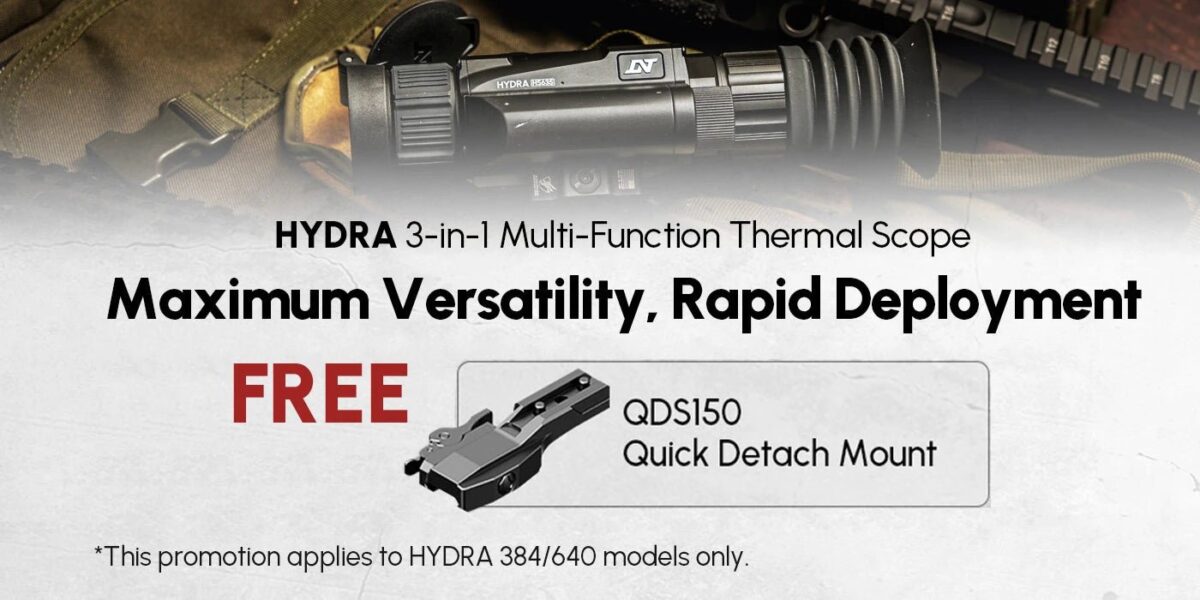 HS335 - Hydra 384x288 35mm 3x base mag - Multi-Function Thermal Scope ...